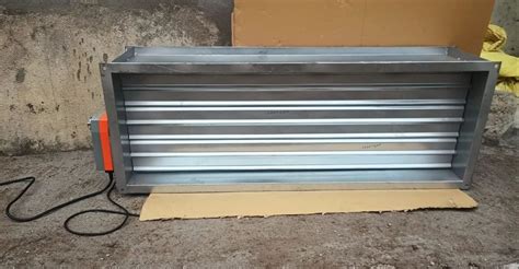 Galvanized Iron Gi Motorized Damper At ₹ 5000piece In Chennai Id 2851742505333