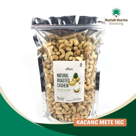 Jual Kacang Mete 1 Kg Panggang Tanpa Minyak Dan Tanpa Perisa Kacang