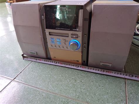 Mua Bộ Dàn Mini Panasonic Pm700 Bãi Nguyên Bản Nghe Tốt Mặt Gương đẹp