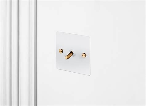 Toggle Switches 1g White Brass Architonic