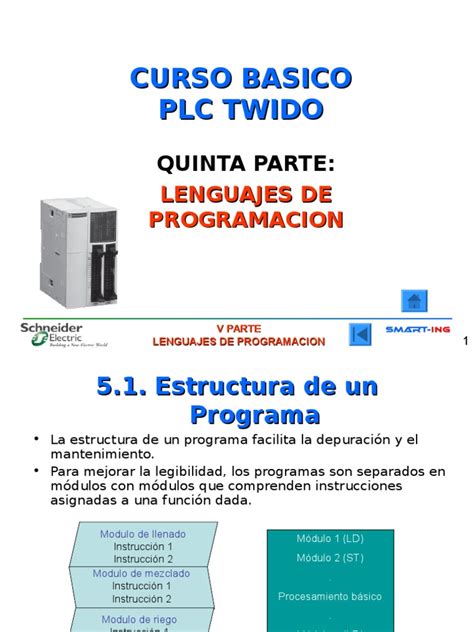 Curso De Plc Twido Basico 5ta Parte Pdf Programa De Computadora