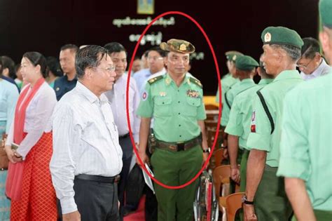 ရခိုင်ပြည် စစ်ရှုံးမှုအပေါ် ထိုးကြိတ်စကားများခဲ့ကြသည့် တိုင်းမှူး ဗိုလ်ချုပ်ထင်လတ်ဦးနှင့် စစ်တ