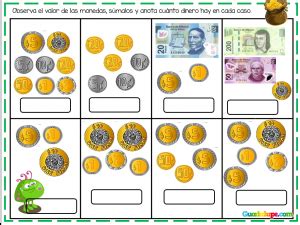 Jugar Monedas Mexicanas Para Imprimir Monedas Y Billetes Para