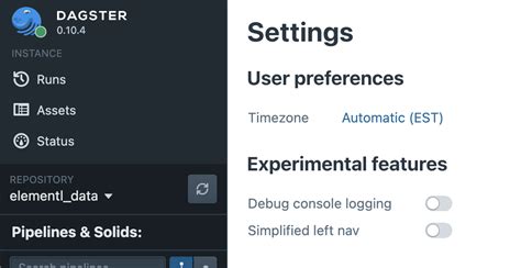 Dagster Version Mismatch On Ui When Enabling Simplified Dagit · Issue