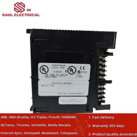 Ge He693rtd600r High Precision Rtd Input Module Designed For Industrial Automation