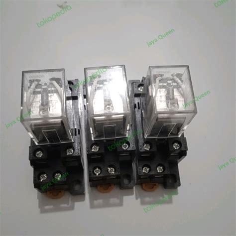 Jual Relay Omron Ly2 220vac Originalrelay Omron Ly2 220240vac 8pin