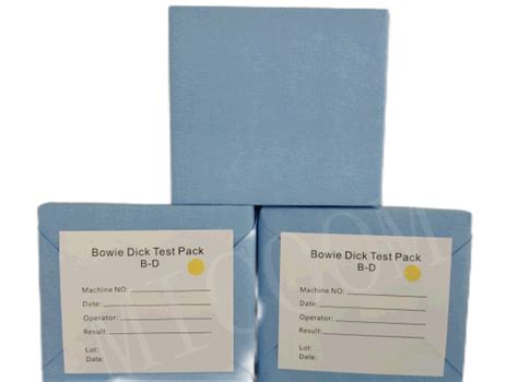 Medical Autoclave Bowie Dick Test Pack Autoclave Test Pack For