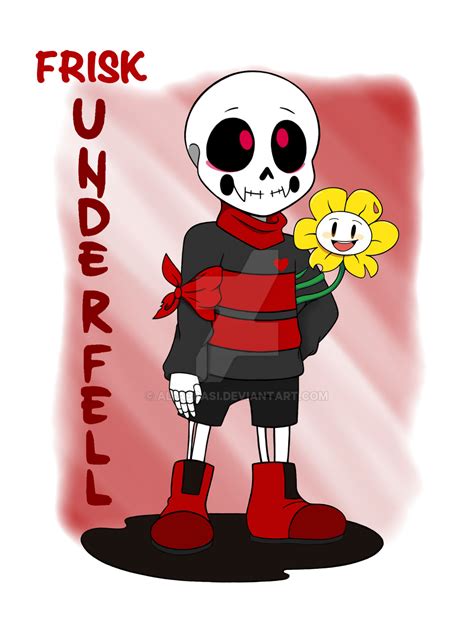 Underfell Frisk The Skeleton By Al Abbasi On Deviantart