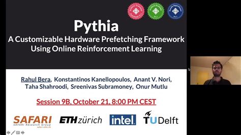 Pythia A Customizable Prefetching Framework Using Reinforcement