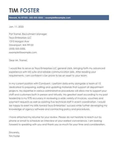 How To Write A General Cover Letter Thats Not Generic
