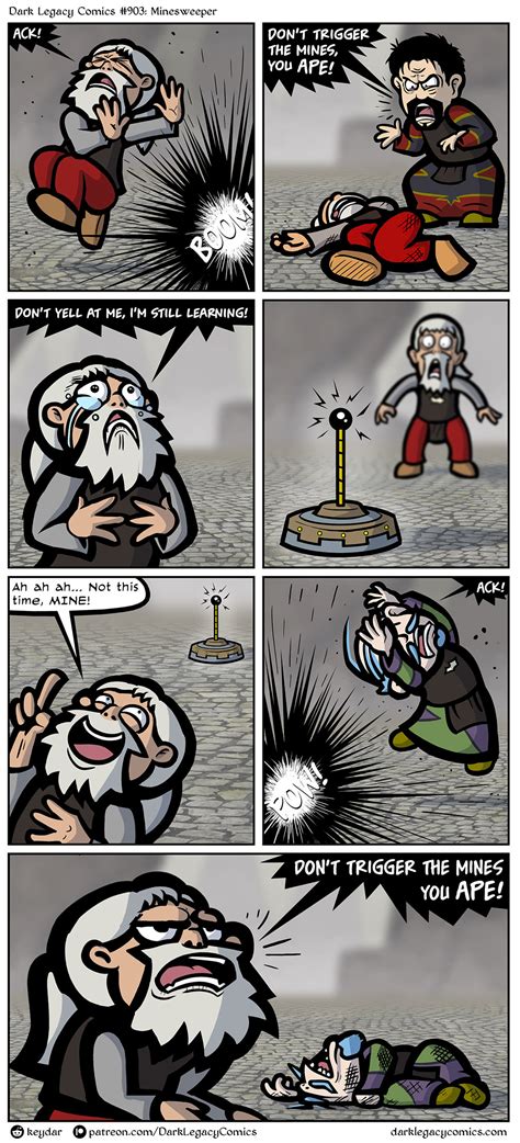 Minesweeper Dark Legacy Comics 903 R Wow
