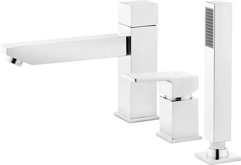 Bateria Wannowa 3 Otworowa Anemon Chrom DEANTE DEANTE Baterie Wannowe
