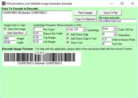Idautomation Barcode Activex Control And Dll Download Free Windows