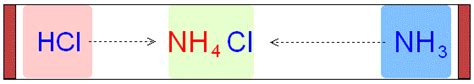Diffusion Of Ammonia And Hydrogen Chloride Diffusion Of Gases