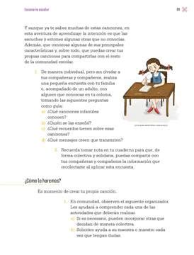 Proyectos Escolares Tercer grado Página 91 de 361 Libros de Texto Online