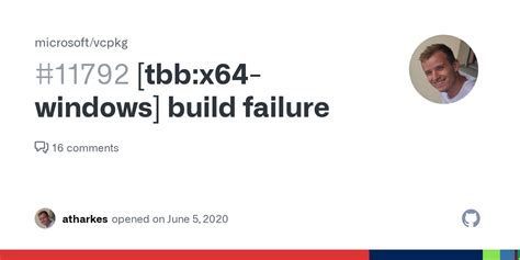 Tbb X Windows Build Failure Issue Microsoft Vcpkg Github