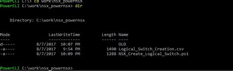 Automate NSX Logical Switch Creation Using PowerNSX The Art Of Information Technology