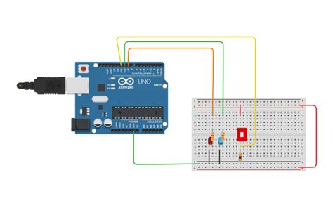 Circuit Design Practica 1 Arduino Dos Leds Tinkercad