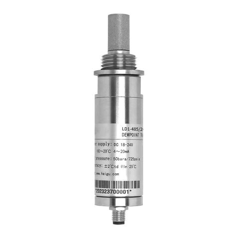 Rs485 Industrial Online Temperature Humidity Dew Point Sensor For