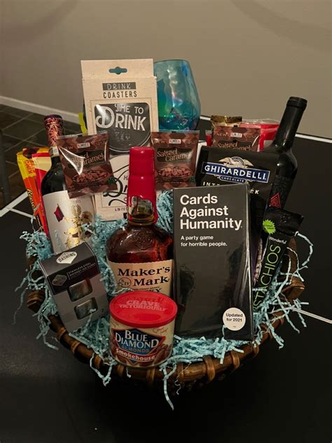 Adult Game Night Fundraiser Basket