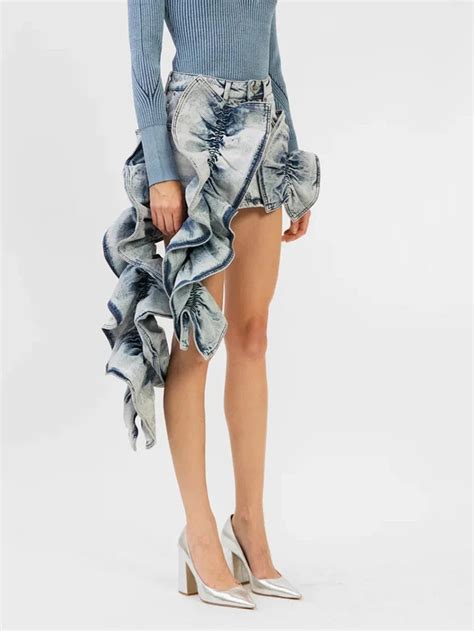 Mavi Ruffle Skirt Fashion Pov