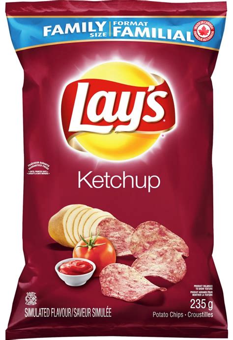 Buy Lays Ketchup Potato Chips Canadianfoodtousa