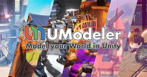 umodeller 3d modelling inside unity r unityassets