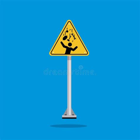 Sign Falling Objects Stock Illustrations 1 626 Sign Falling Objects