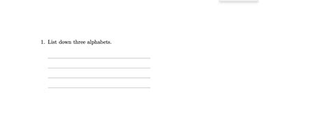 Latex Exam Class Custom Line Width For Exam Class Solutionorlines