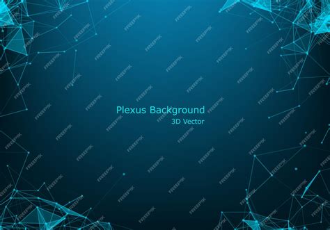 Premium Vector Abstract Technology Background Network Connection Structure Science Background