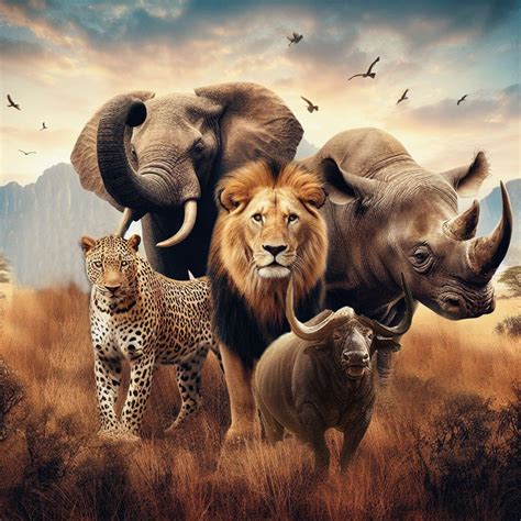 Best Of Big Five Safari Peaks Of Africa