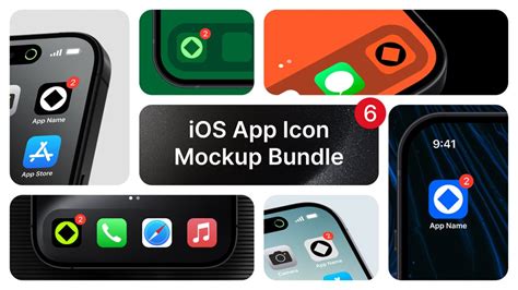 Ios App Icon Mockup Bundle