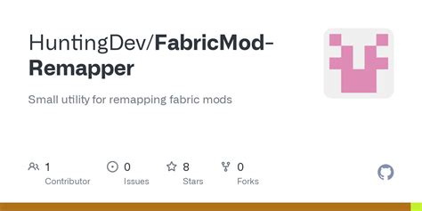 github huntingdev fabricmod remapper small utility for remapping