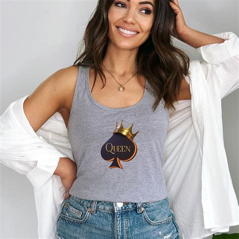 Queen Of Spades Tank Top Hotwife Tank Top Bbc Lifestyle Etsy