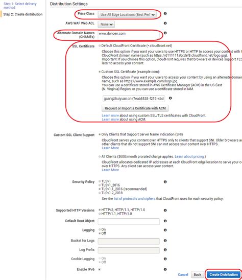 Aws Cloudfront 亚马逊cdn使用教程cloudfront详细教程 Csdn博客