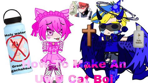 How To Make Gacha Uwu Cat Boi Youtube