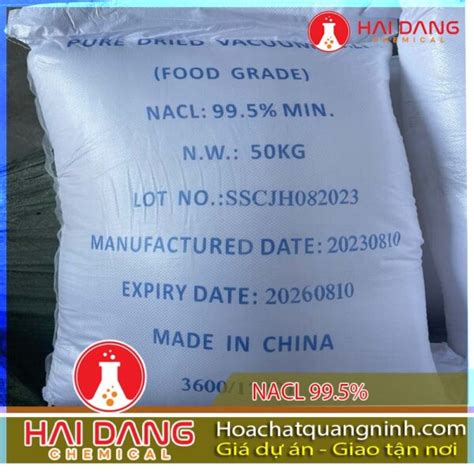 BÁn MuỐi BỘt Tinh KhiẾt Trung QuỐc Nacl Hóa Chất Quảng Ninh™ Thế