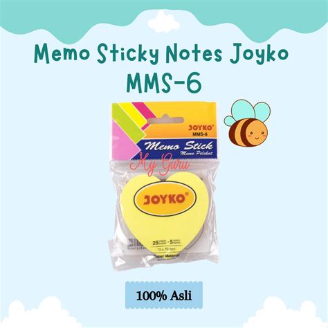 Jual SET JOYKO INDEX MARK PENANDA PEMBATAS MEMO STICKY NOTES MMS 6