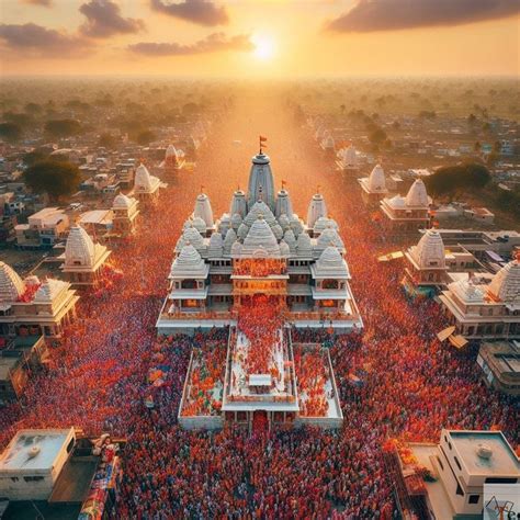 Ayodhya Ram Mandir Image Ayodhya Ram Mandir Wallpaper K Hd Wallpaper Of Ayodhya Ram