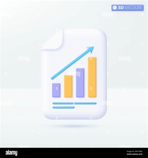 Document And Column Graph Icon Symbols Project Task Management
