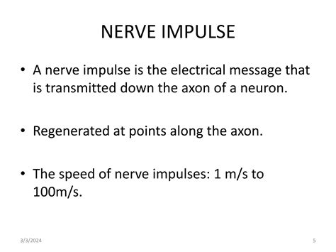 Impulse Conduction Of Nervous Tissue Hhh Pptx Brain And Nervous System Disorders Diseases