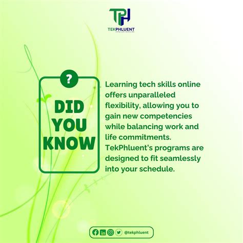 Tek Phluent On Linkedin Techskills Onlinelearning Worklifebalance Tekphluent Upskillyourself