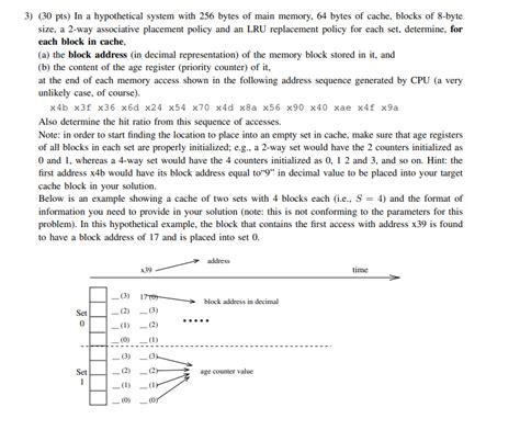 Solved Pts In A Hypothetical System With Bytes Of Chegg Com
