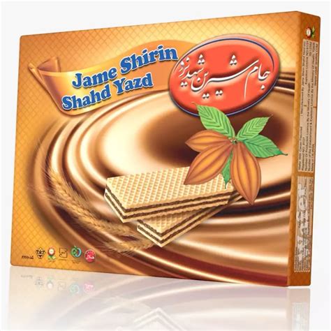 خرید و قیمت ویفر جام شیرین شهد یزد از غرفه محصولات سوغاتی و خانگی سید