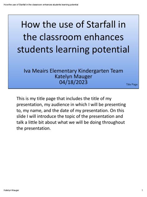 Csuf Induction Powerpoint Notes Pdf Phonics Classroom