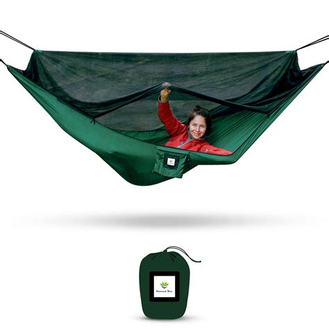 Buy Hammock With Mosquito Net Fully Reversible Bug Free Hammock Tent Extra Large Ing Space