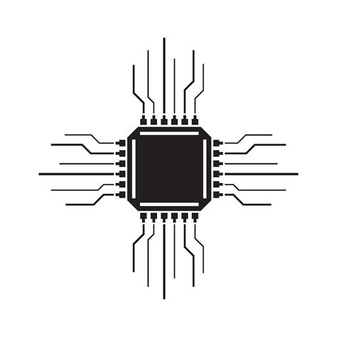 Processor Logo Icon 34845970 Vector Art At Vecteezy