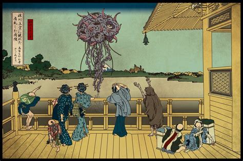 Goking／山田剛毅 Goking5 On X Japanese Woodblock Printing Hokusai