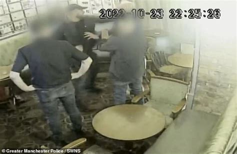 Shocking Moment Bare Knuckle Boxer Rains Blows Down On Defenceless Man