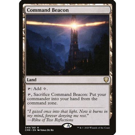 Mtg 土地英語版 《統率の灯台command Beacon》★foil★ 統率者レジェンズ Cmr ツクモヤ ヤフー店 通販